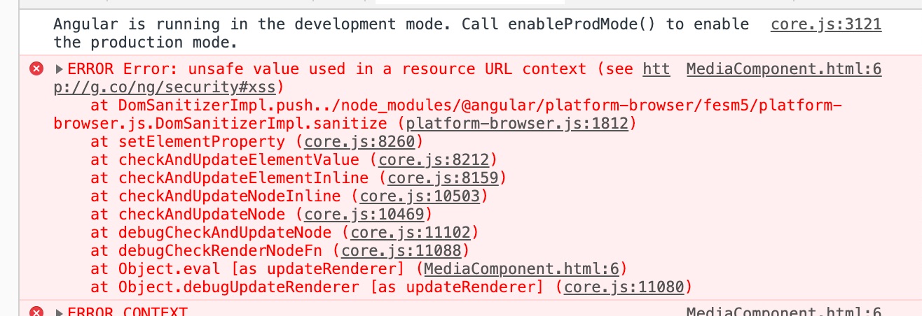 【エラー】unsafe value used in a resource URL context | おっくそブログ 【エラー】unsafe value used in a resource URL context | おっくそブログ